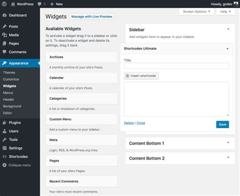 How To Use Shortcodes In Widgets Documentation Shortcodes Ultimate