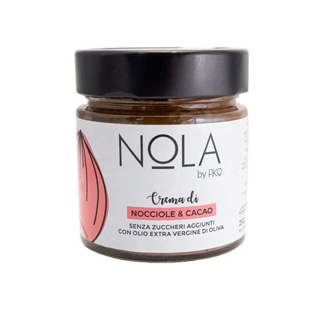 Nola Crema De Cacao And Avellanas Sin AzÚcar 250g Fiko