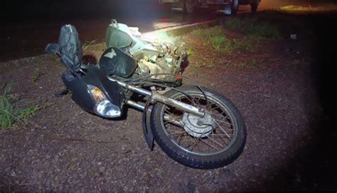 Acidente De Trânsito Deixa Motociclista Ferido Na Br 163 Em