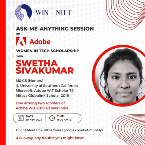 Swetha Sivakumar On Linkedin Hello Everyone I Am Excited To Be Delivering The Ask Me Anything…