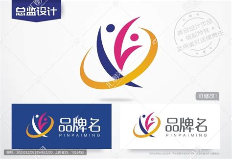少儿体育logo体能运动 其它 LOGO 吉祥物设计 设计模板 汇图网www huitu