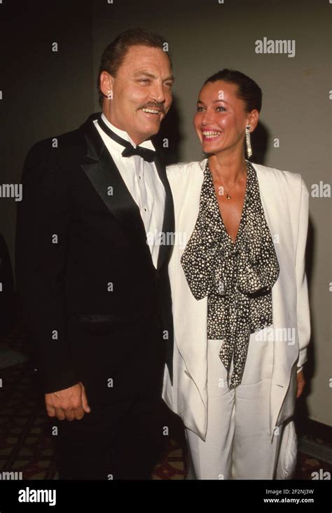 Stacy Keach And Malgosia Tomassi 1988 Credit Ralph Dominguez