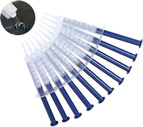 10pcs Teeth Whitening Gels Kit 3ml Refill Gel 35 Carbamide