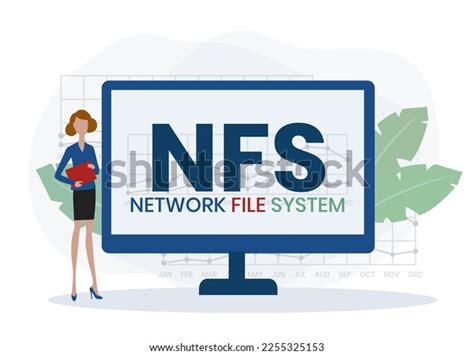 Nfs Network File System Acronym Business Stock Vector Royalty Free Shutterstock
