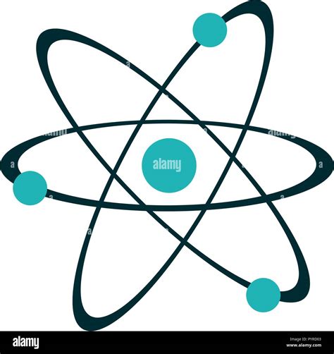 Atom Science Symbol Isolated Vector Illustration Graphic Design Stock Vector Image And Art Alamy