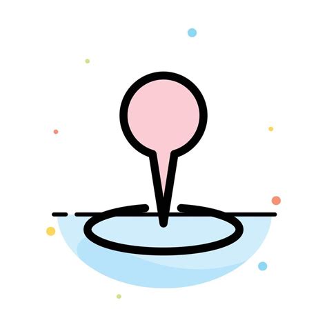Location Map Marker Pin Abstract Flat Color Icon Template 13168691 Vector Art At Vecteezy