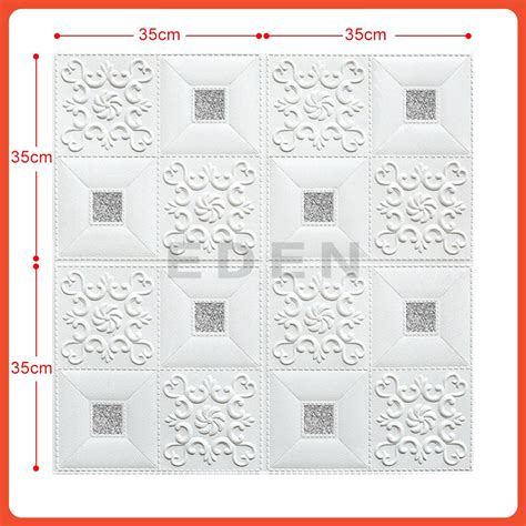 Jual Wallpaper Dinding 35x35cm Ceiling Wallpaper Sticker Dinding Busa 3d Desain Wallpaper