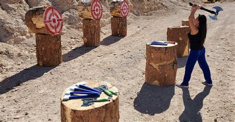 Join In Axes Arrows And Bullets Combo Package Experience In Las Vegas
