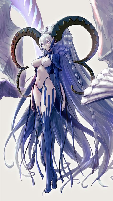 Tiamat Larva Tiamat And Larva Tiamat Fate And More Drawn By In Can Danbooru