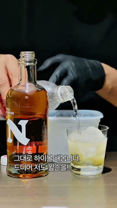 인생 한 잔 중 In Tokyo 니카프론티어 하이볼 니카니카프론티어하이볼온더락니카증류소초가성비위스키가성비위스키
