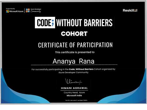 ananya rana on linkedin codewithoutbarriers microsoftazure github