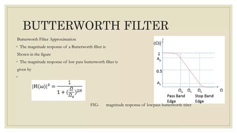 Transitional Butterworth Chebyshev Filters Pptx Technology And Computing