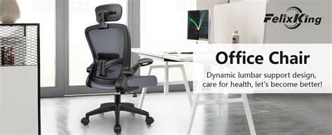 Ergonomic Office Chair Felixking Headrest Desk Chair Office Chair With