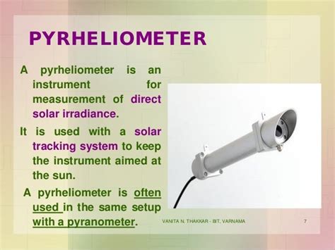 Solar Radiation Measurement