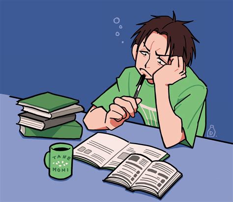 シヅ子 On Twitter お題箱でいただいていた「眠気と戦う坂木さん」やっと描けました！本当にお待たせしましたリクエストしてくれた人