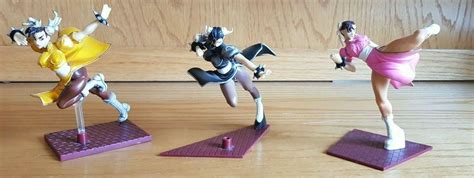 Cammy And Chun Li Street Fighter Capcom Figure Collection Lot 6
