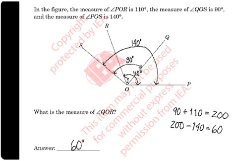 Psi Grade 8 Math Measure Of Angle In Adjacent Angles