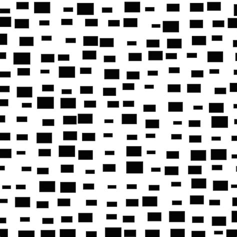 Premium Vector Abstract Fractal Geometry Monochrome Seamless Patterns