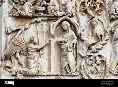 The Annunciation The Angel Gabriel Appears To The Blessed Virgin Mary