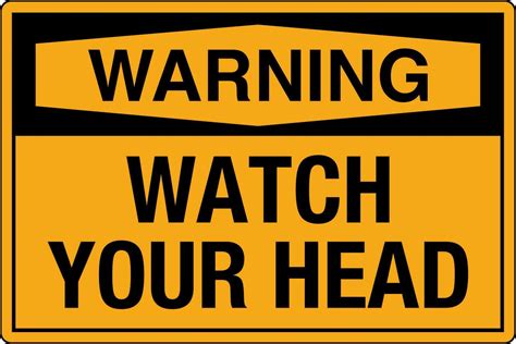 Osha Safety Signs Marking Label Standards Danger Warning Caution Notice