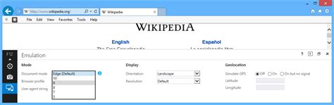 Html How Can I Fully Test My Website On Previous Versions Of Ie With Ie 11 Stack Overflow