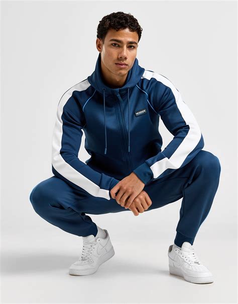 Blue Mckenzie Medley Poly Full Zip Hoodie Jd Sports Ireland