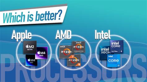 Apple Arm Vs Intel And Amd The Best Cpus Of Both Worlds Youtube