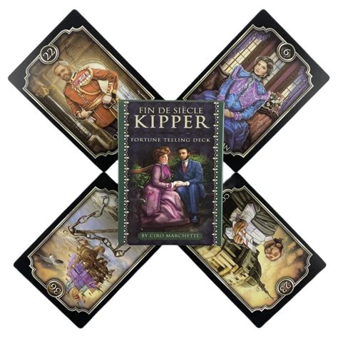 Fin De Siecle Kipper Fortune Telling Deck Oracle Cards Classic Wisdom