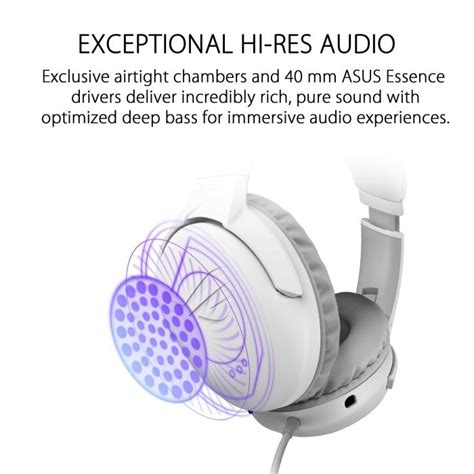 Jual Asus Rog Strix Go Core Moonlight White Gaming Headset Shopee