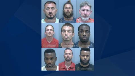Sex Predator Sting Nabs 9 In Lee County