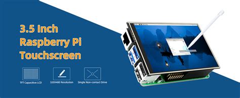Cuqi 3 5 Inch Touchscreen For Raspberry Pi 5 480 X 320 Pixel 60 Fps Mini Monitor