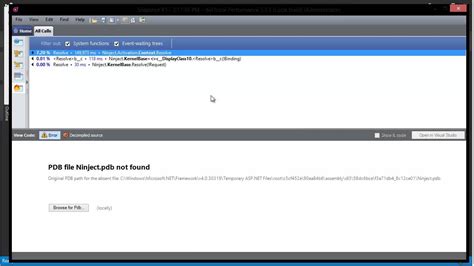 From The Trenches 01 Profiling A C Web App With Dottrace Youtube