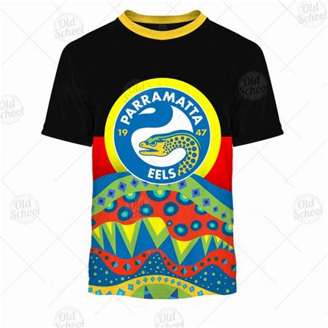 Nrl Parramatta Eels Dinky Di Lover Aboriginal Flag X Indigenous T Shirt