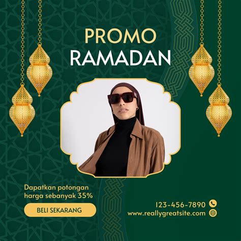 Halaman 8 Gratis Desain Contoh Pamflet Ramadhan Canva