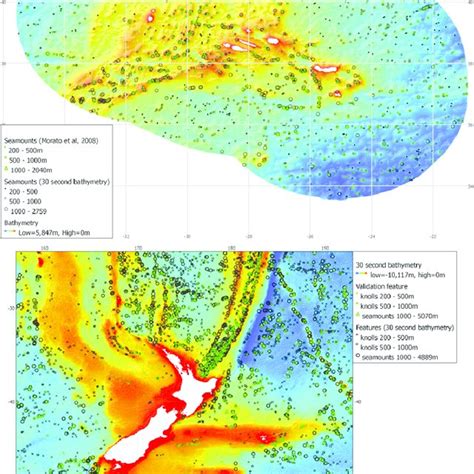 Pdf The Global Distribution Of Seamounts Based On 30 Arc Seconds