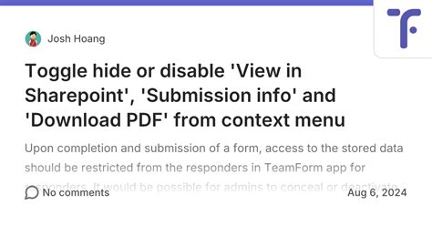 Toggle Hide Or Disable View In Sharepoint Submissio