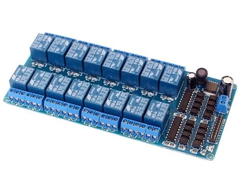 Modulo Relè 16 Canali Dc 12v Per Arduino E Raspberry Pi