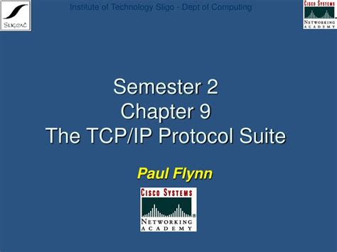 PPT Semester 2 Chapter 9 The TCP IP Protocol Suite PowerPoint Presentation ID 6156487