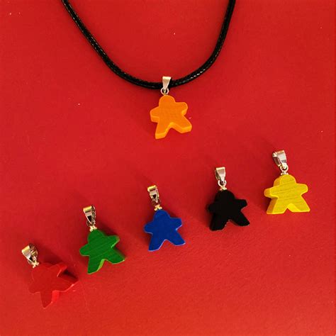 Buy Meeple Pendant Orange Adopt A Meeple Accessories