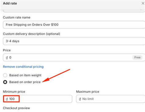 How To Create Shopify Free Shipping Over Amount With 4 Best Practices
