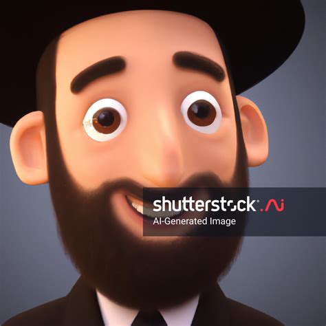 Orthodox Jewish Religious Hasidic Man Big Ai Generated Image 2272707829 Shutterstock
