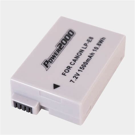 Batería Lp E8 Power2000 Para Canon T5i T4i T3i T2i