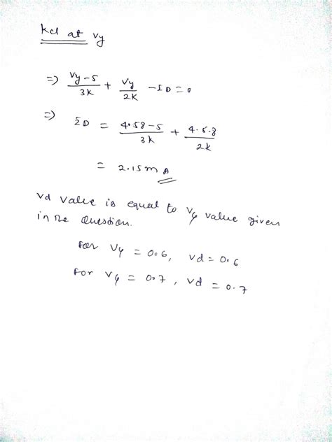 [solved] 1 44 consider the circuit shown in figure p1 44 determine the diode current in and