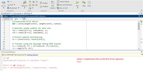 Solved Ans M Qum Command Window New To Matlab See Chegg