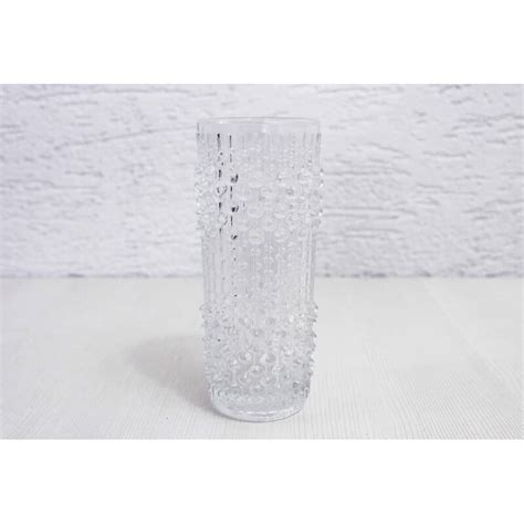 Vintage Czech Glass Candle Wax Vase By Frantisek Peceny For Heřmanova