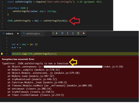 Javascript How To Add Safestriny To Json In Typescript Stack