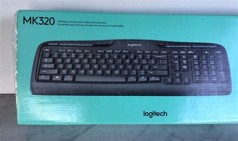 Mk320 Logitech Mk320 Wireless Desktop Keyboard And Mouse Combo Black