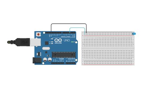 Circuit Design Tarea Led Analogo Tinkercad