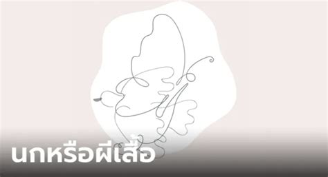 ทายนิสัย จากสิ่งแรกที่เห็น ครั้งแรกที่มอง เห็นเป็น นก หรือ ผีเสื้อ