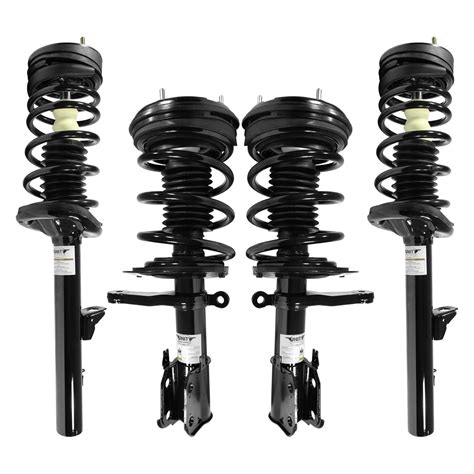 Unity Automotive Front And Rear Complete Strut Assembly Kit